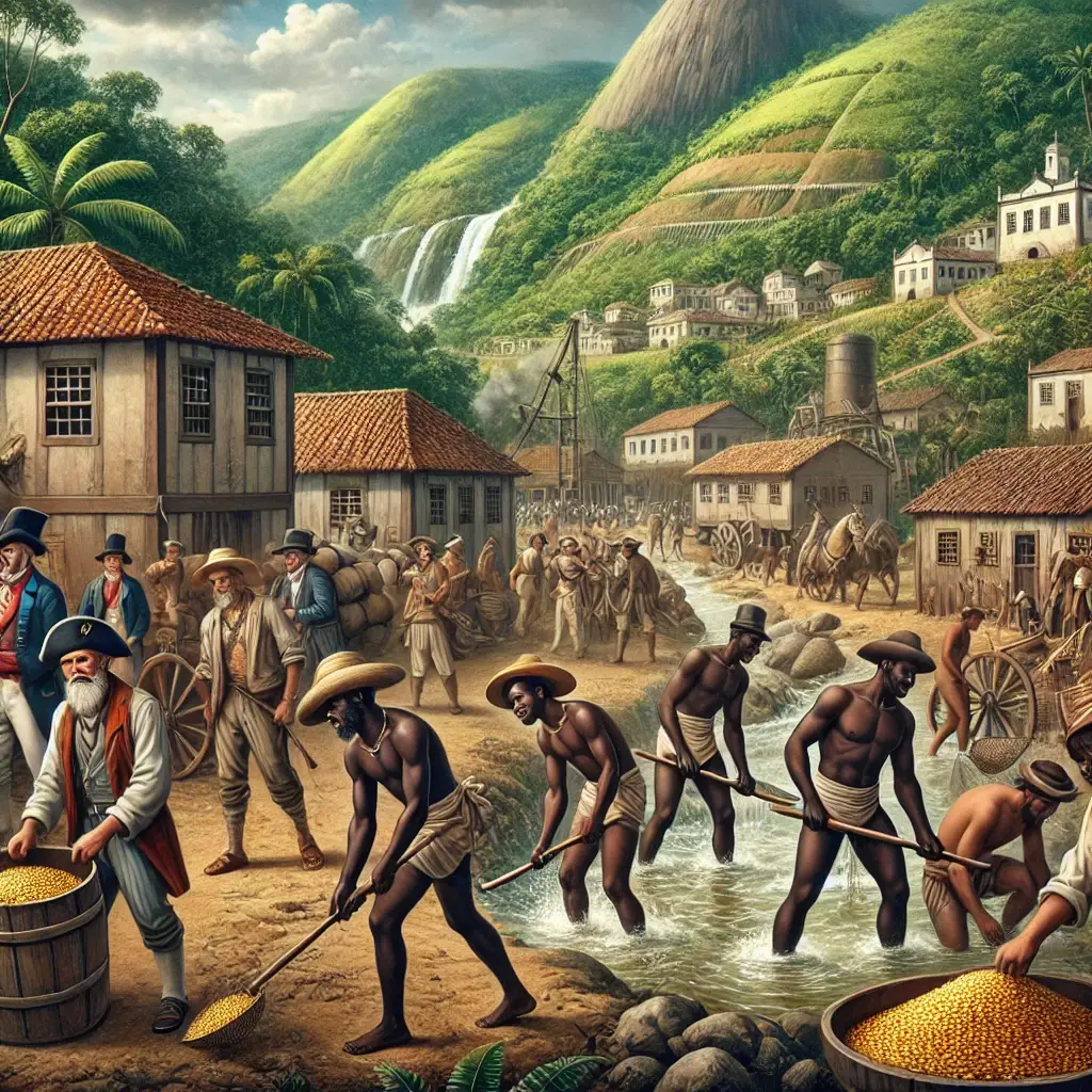 O Descobrimento do Ouro no Brasil: Transformações e Impactos